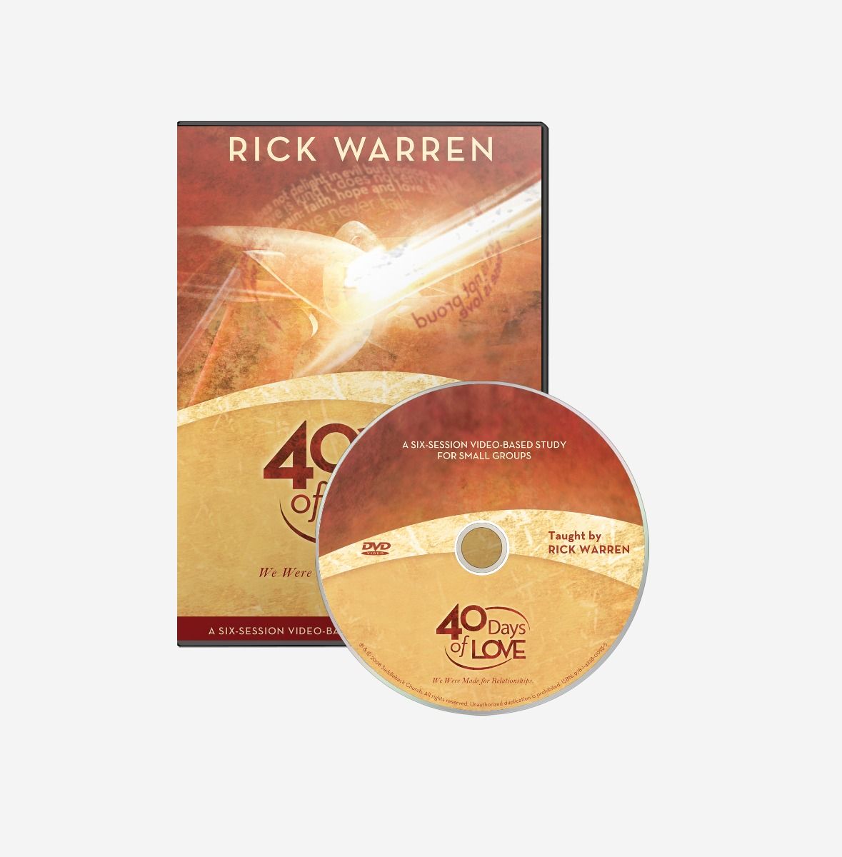 40 Days of Love DVD – Pastors.com